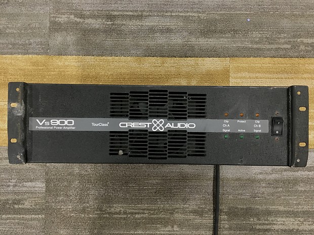 Crest Audio Vs900 Tour Class Power Amp | Reverb