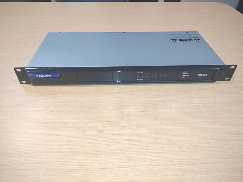 Symetrix Zone Mix 761 Paging and BGM DSP 2021 - Black | Reverb