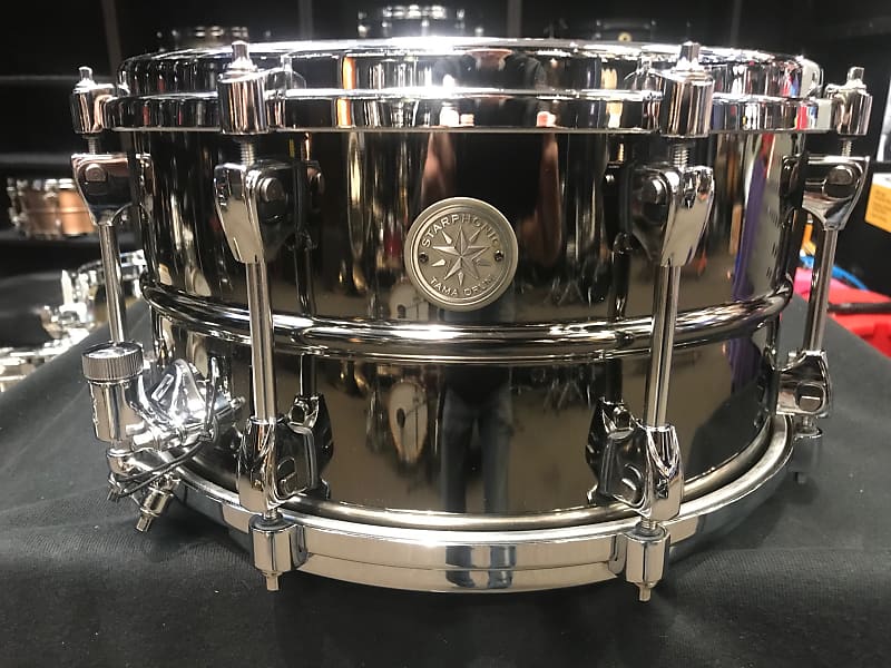 Tama Drums PST137 Starphonic 7x13 Steel Snare Drum used | Reverb