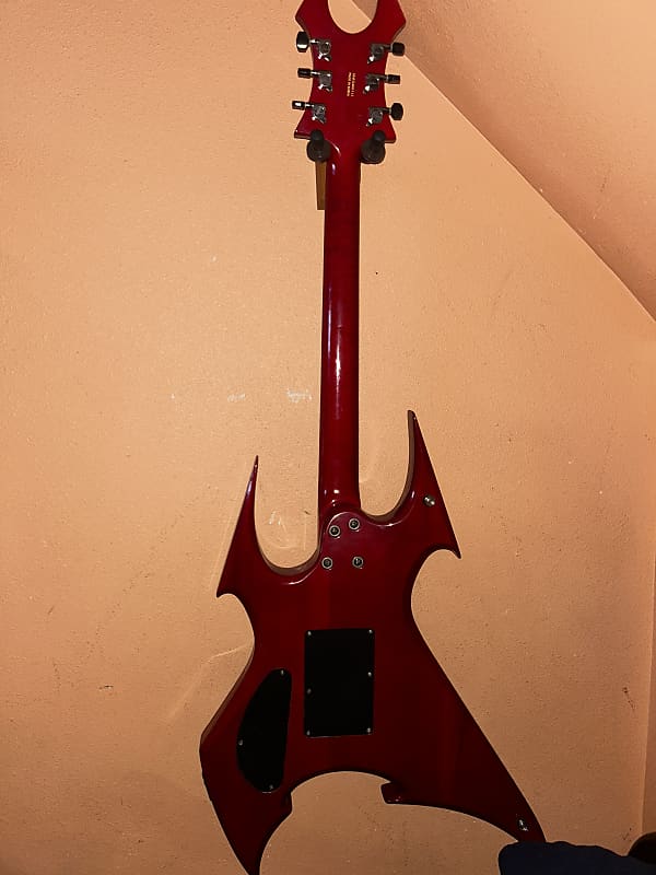 B.C. Rich NJ series beast blood red 2003 | Reverb