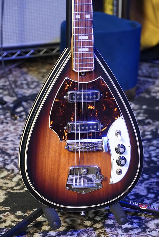 Winston Teardrop Guitar 1960's | Reverb