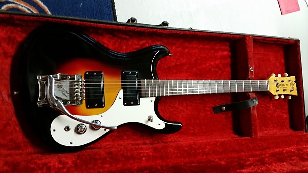 Mosrite Ventures Mark V 1966 Sunburst | Reverb