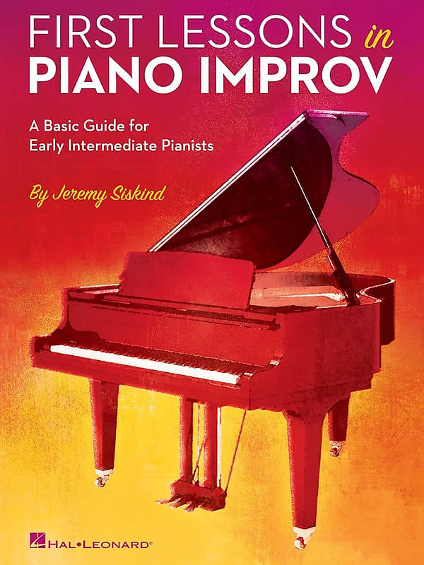 First Lessons In Piano Improv (Softcover Book) | Reverb