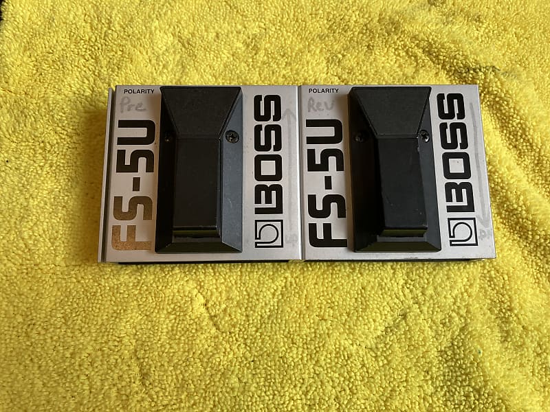2-Boss FS-5U Silver | Reverb