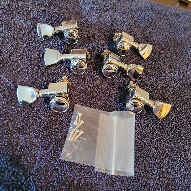 Grover Keystone locking 3+3 Chrome | Reverb