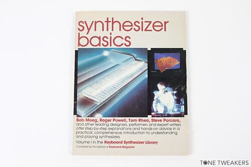 SYNTHESIZER BASICS Book manual keyboard player moog VINTAGE | Reverb
