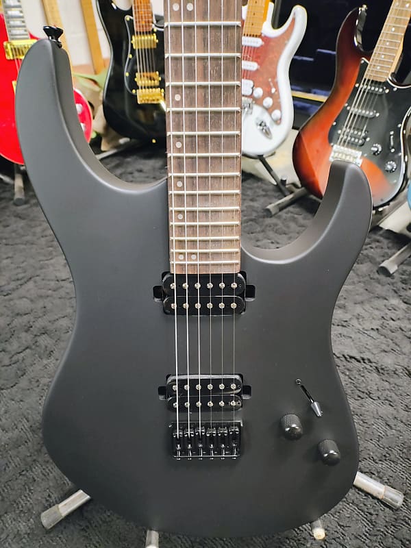 Donner - DMT-100 SuperStrat - Matte Black | Reverb