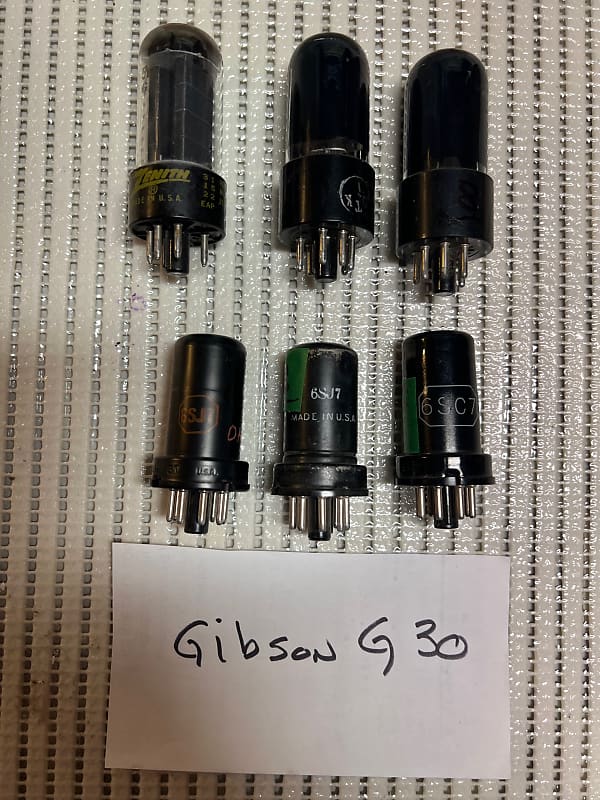 Gibson G-30 tubes package (6) | Reverb