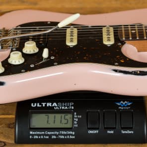 Xotic California Classic XSC-2 Heavy Aged Shell Pink Over 3 | Reverb