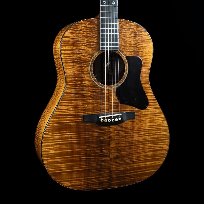 Bourgeois Custom Slope D, All Koa, Special Inlay Pattern - | Reverb