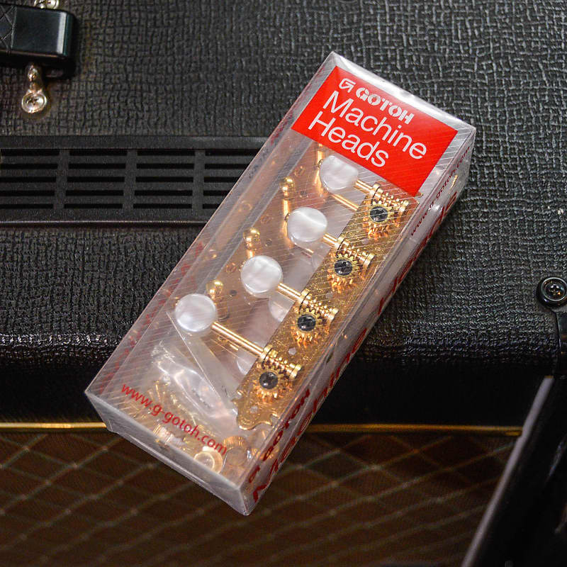 Gotoh MF40R F-Style Mandolin Keys - Gold | Reverb