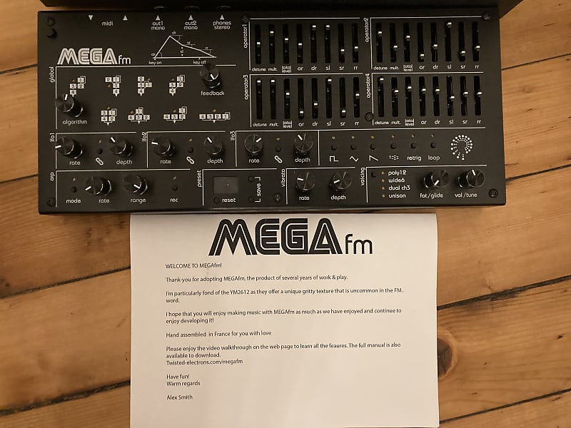 Twisted Electrons MegaFM mk1 2020 Black metallic | Reverb