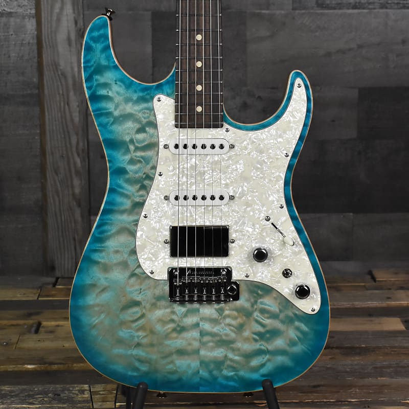 Tom Anderson Drop Top Classic - Natural Bora Burst with Hard | Reverb