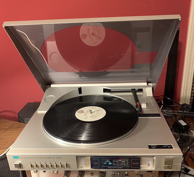 Sansui P-L50 Linear Tracking Direct Drive Automatic Turntable | Reverb