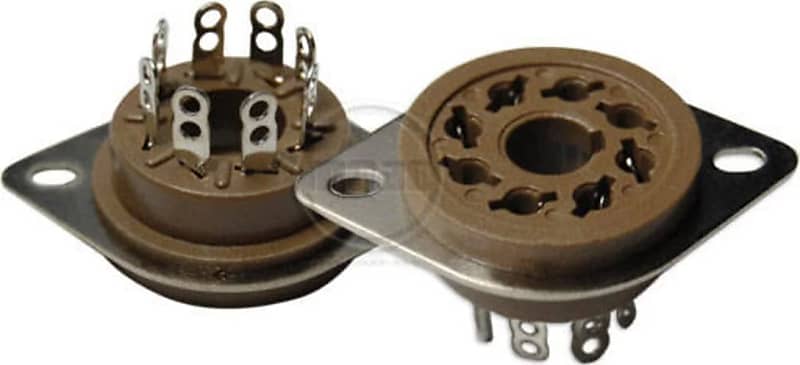 Belton 8-Pin Chassis Mount Tube Socket | Reverb