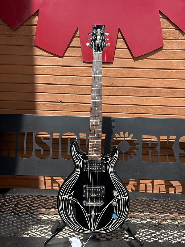 Jackson JJ-4 Scott Ian Signature - Black / Pinstripe | Reverb