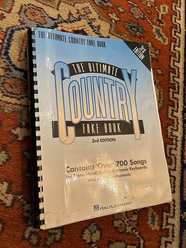 Hal Leonard The ultimate Country Fake Book(3rd ED) For All | Reverb