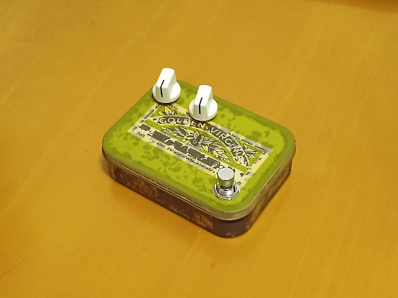 Vintage Tobacco Tin Silicon BC169 Fuzz Face Clone | Reverb