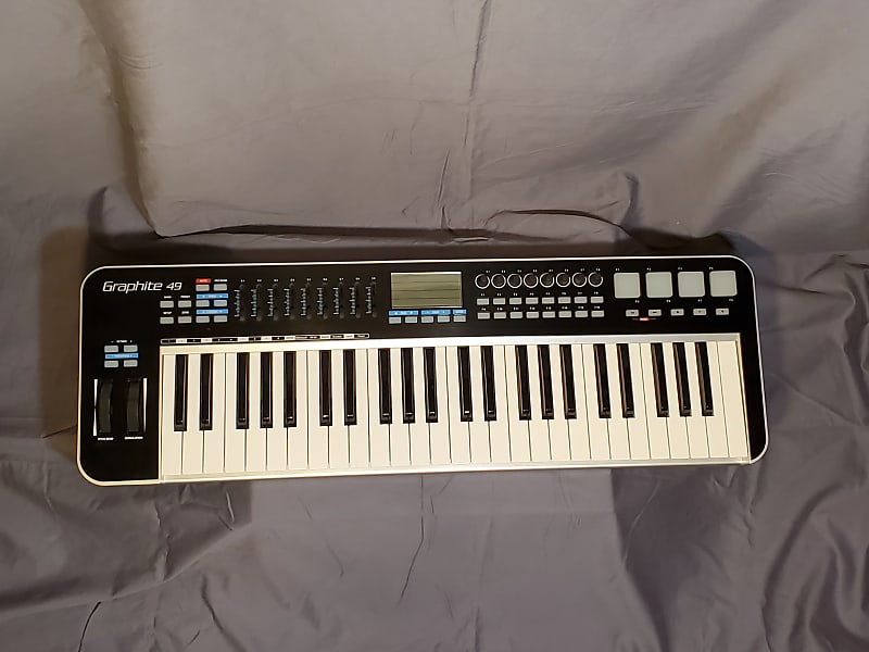 Samson Graphite 49 USB MIDI Keyboard Controller | Reverb
