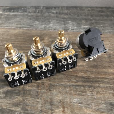 CTS 500K Long shaft Push Pull pots | Reverb Canada