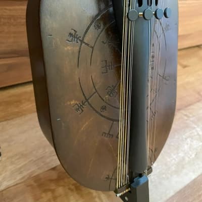 Nyckelharpa Sweden Violin w/ bow Key Harp Viola Hurdy Gurdy - | Reverb