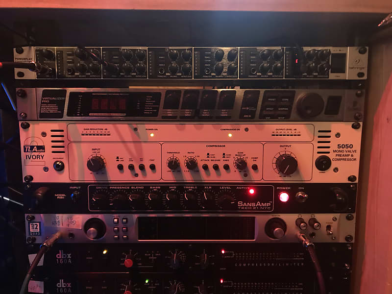 Tl audio valve preamp/compressor 5050 ivory White | Reverb UK