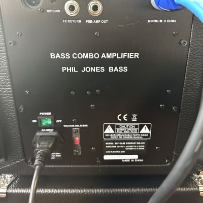Phil Jones BG-400 Suitcase Compact Bass Combo Amp WITH | Reverb