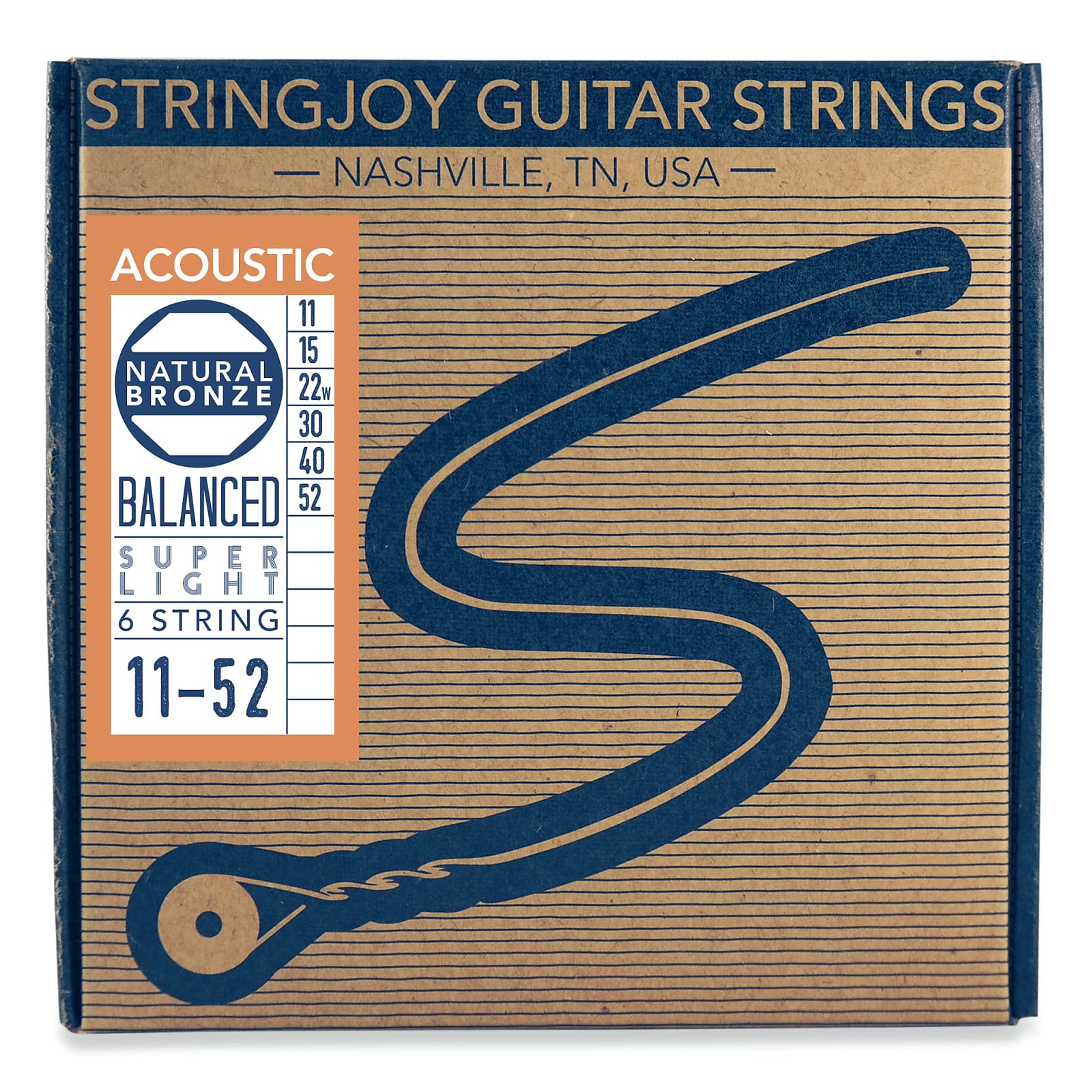 Stringjoy Naturals Phosphor Bronze Acoustic Guitar | Reverb Australia