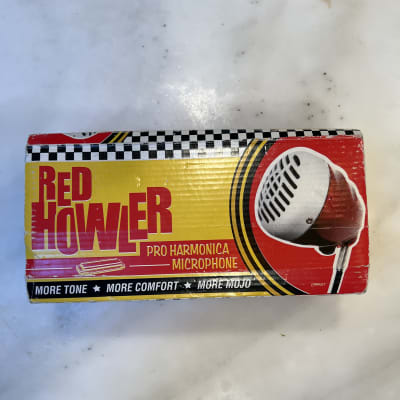 Red Howler Pro Harmonica Microphone 2000’s - Red | Reverb