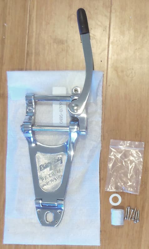 Bigsby® B7 Vibrato Tailpiece~No Black Fill Version~With | Reverb