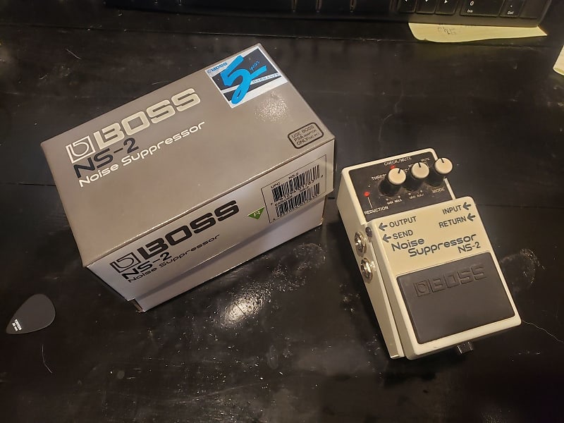 Boss NS-2 - White with Silver Label | Reverb