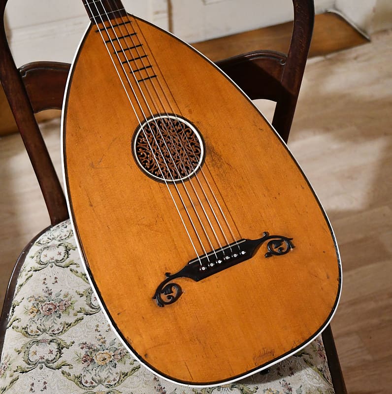 Masterbuilt Pre-war German Guitar Lute, 1930s – Flame | Reverb Canada