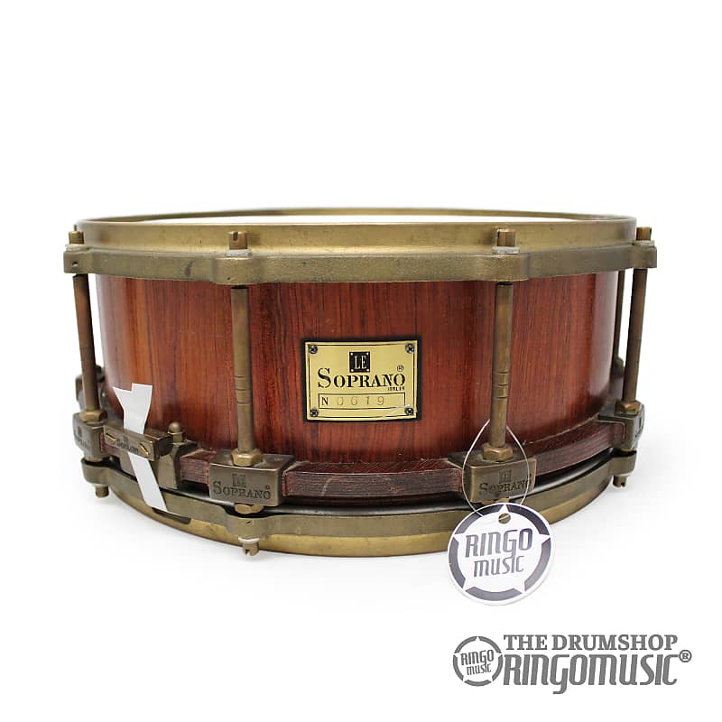 Le Soprano Prima Original Padouk 14x6.5" Made In Italy | Reverb Canada