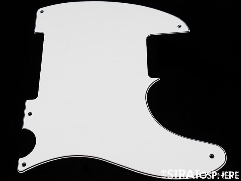 *NEW White Esquire PICKGUARD for Fender USA Vintage | Reverb