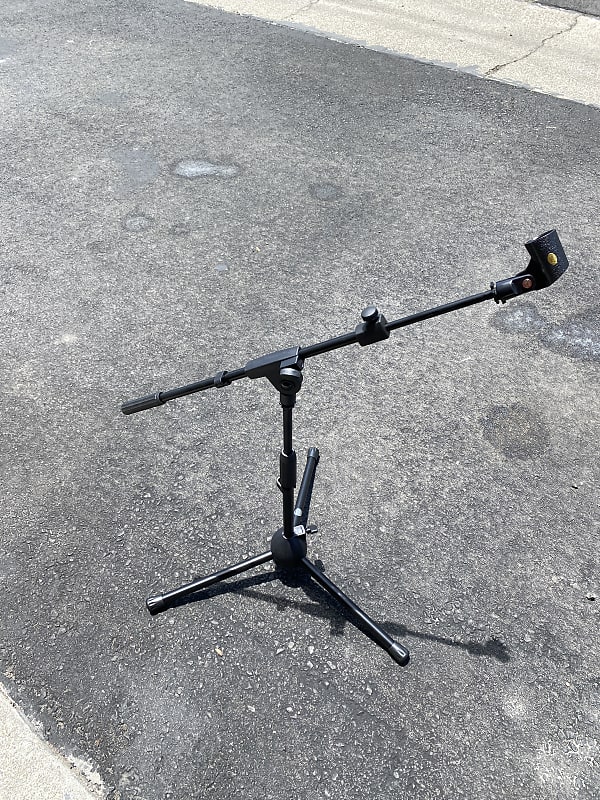 Brand New Short Microphone Boom Stand w/mic holder | Reverb