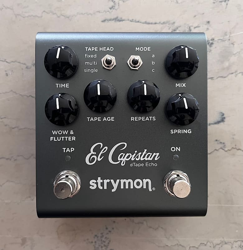 Strymon El Capistan V2 - mint (with velcro) | Reverb