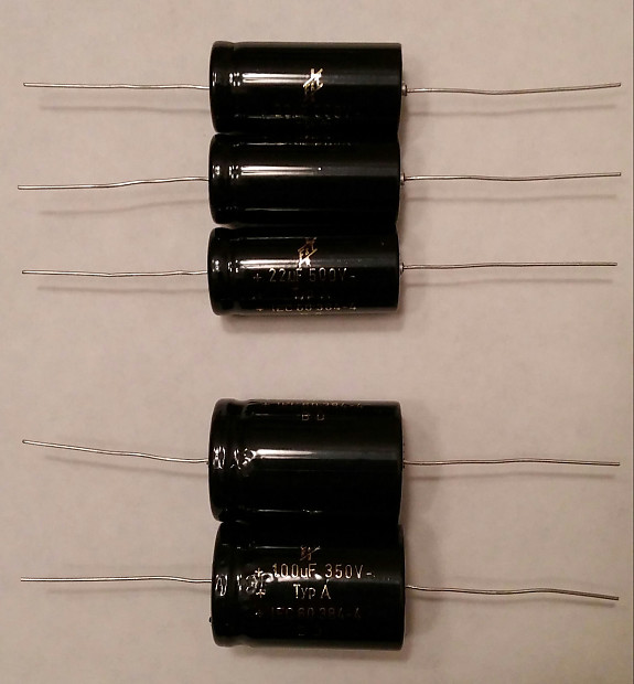F&T Filter Capacitors for Fender Twin Reverb, Super Reverb, | Reverb