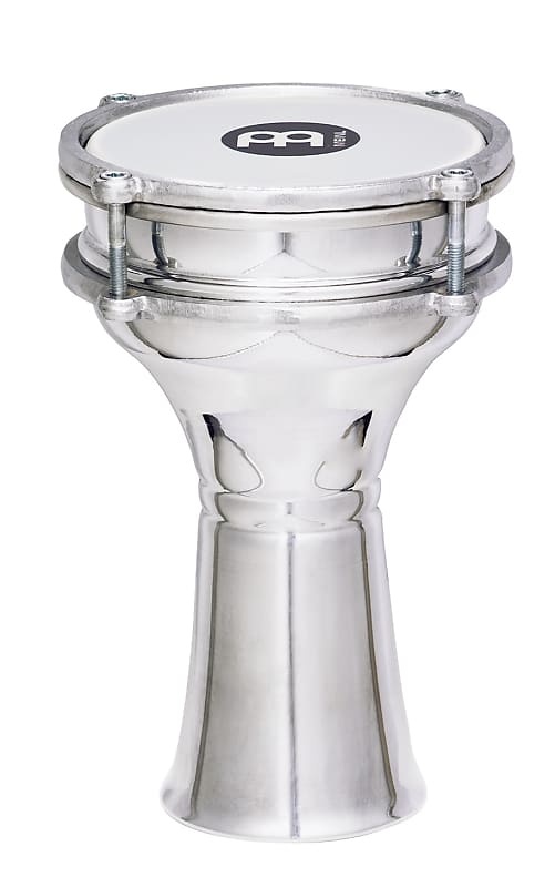 Meinl HE-100 Aluminum Darbuka Plain 5 1/3" x 9 3/4" | Reverb