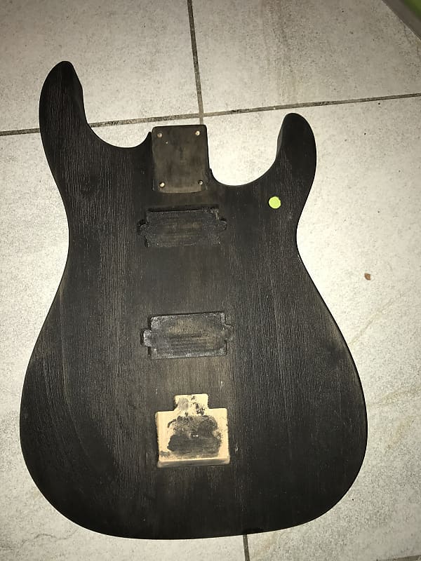 Super strat Guitar body with kahler route | Reverb