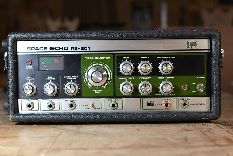 Roland RE-201 Space Echo Tape Delay / Reverb 1970s - Black | Reverb UK