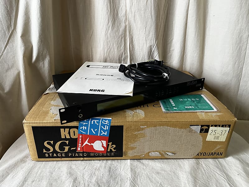 Korg SG-RACK STAGE PIANO MODULE 1U rack SG Pro X w/ box | Reverb