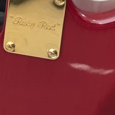 Fender Ruby Red Custom Shop 1996 Ruby Red | Reverb