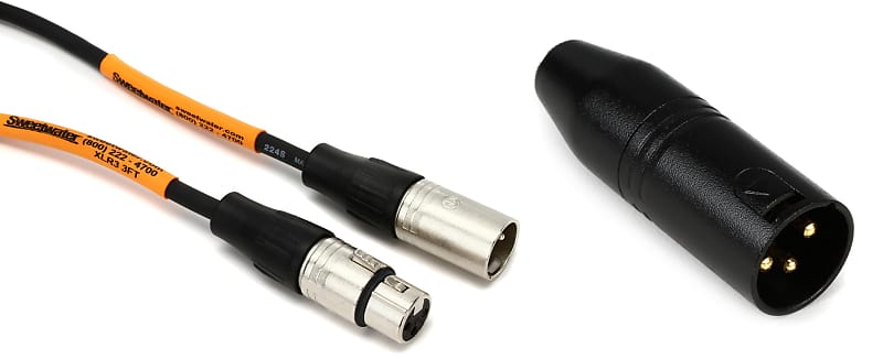 Pro Co EXM-3 Excellines XLR-XLR Patch Cable - 3 foot Bundle | Reverb