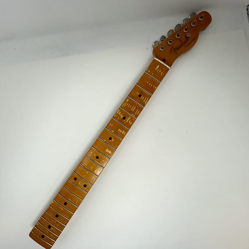 Musikraft Telecaster Pro-Relic Maple Guitar Neck Beefy NITRO | Reverb
