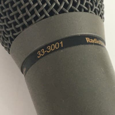 Vintage Radio Shack Dynamic Unidirectional Microphone 33-3001 | Reverb