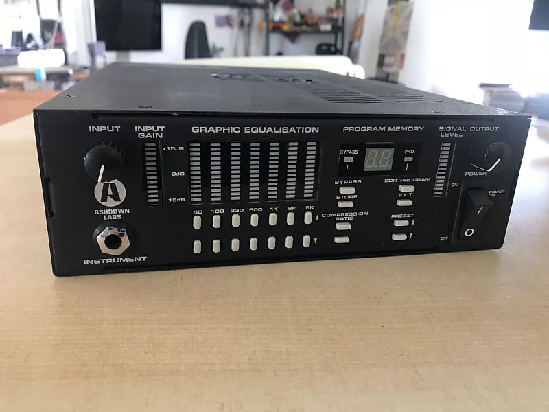 Ashdown Superfly 500 Programmable Bass Head with rack ears | Reverb