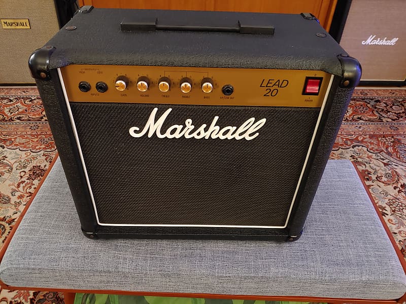 Marshall 5002 Lead 20 (1X12 5010 Cab) 1986 - Black | Reverb