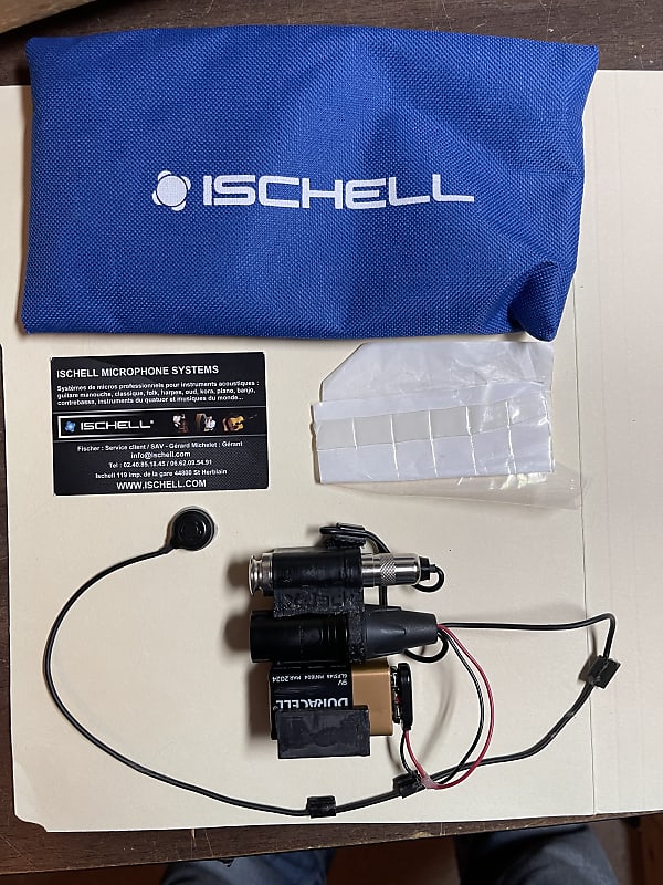 Ischell X-Jack Double Bass Contact Microphone Upright Bass | Reverb