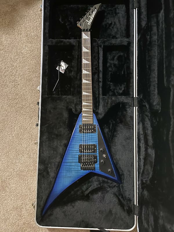 Jackson Randy Rhoads RR3 2007 - Transparent blue | Reverb