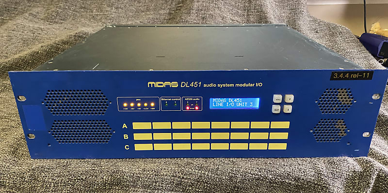 Midas DL 451 I/O 8x8 Analog + 8 AES | Reverb